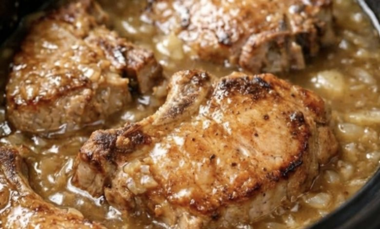 Add pork chops and just 2 simple ingredients to your slow cooker for a ...